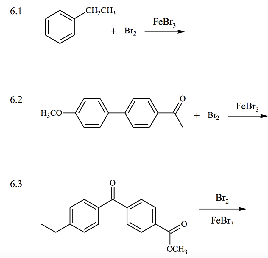 Solved Propose the structure of the brominated products of | Chegg.com
