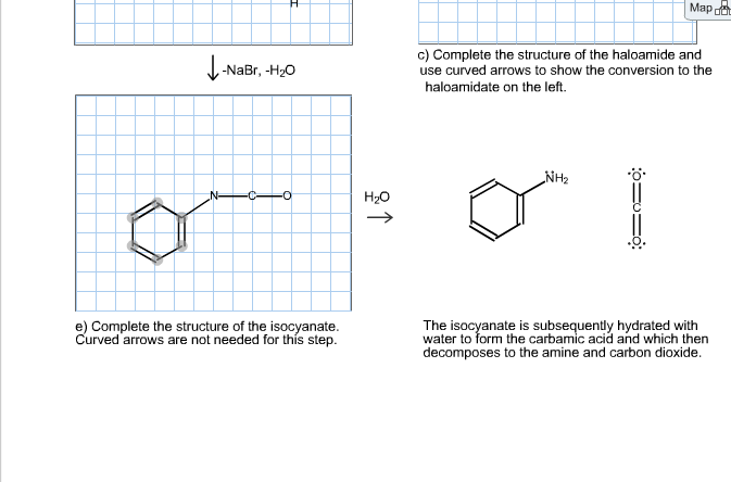 Solved Complete the mechanism of the Hoffman rearrangement | Chegg.com