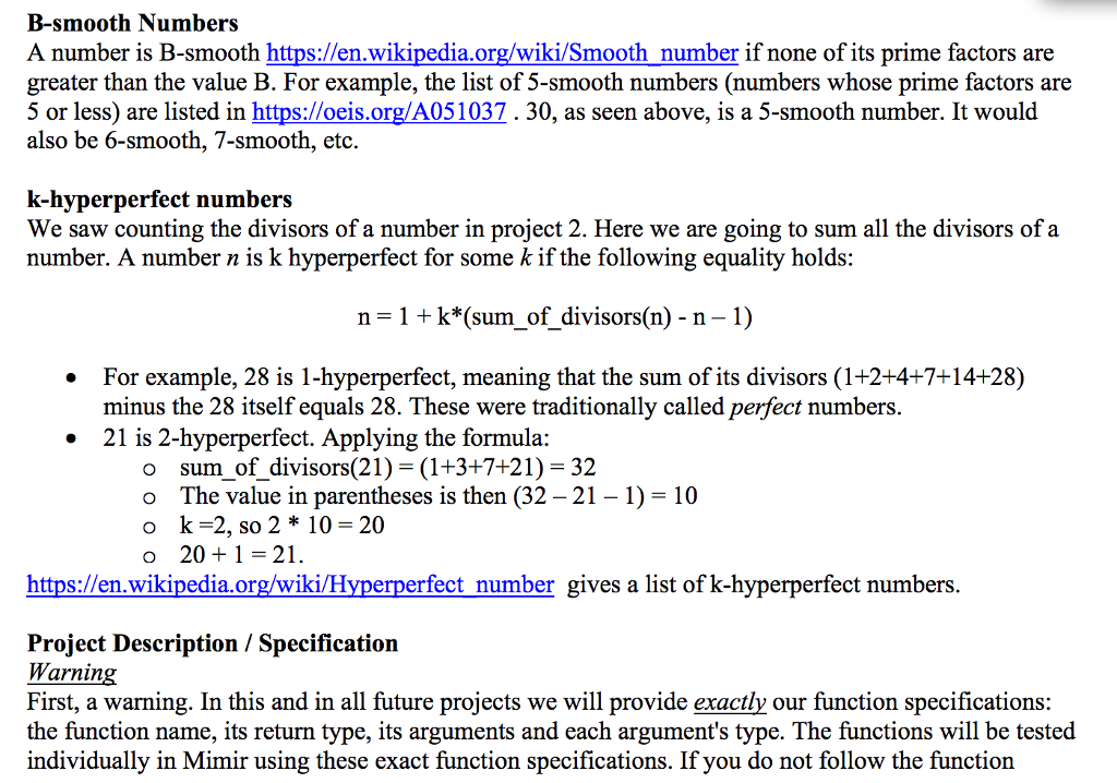 Solved B-smooth Numbers A number is B-smooth | Chegg.com