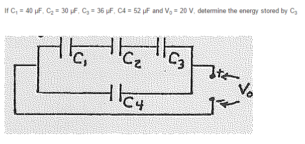 Solved If C1 = 40 Mu F , C2 = 30 Mu F , C3 = 36 Mu F , C4 = | Chegg.com