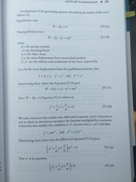 Solved I need help learning to use matlab. Please write it | Chegg.com