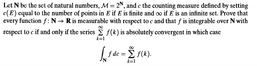Solved Let N be the set of natural numbers, M = 2^N, and c | Chegg.com