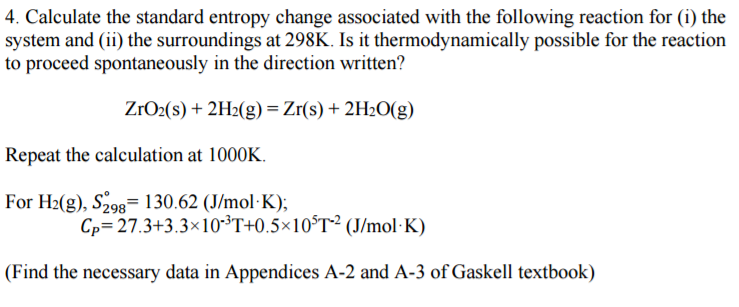 Calculation Of Entropy With Examples