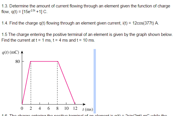 Solved 13. Determine the amount of current flowing through | Chegg.com