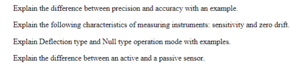Solved Explain the difference between precision and accuracy | Chegg.com
