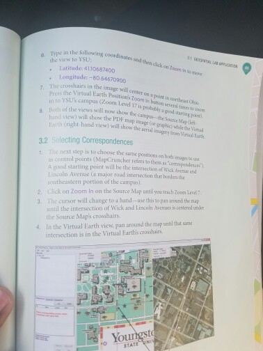 GETTING YOUR DATA TO MATCH THE MAP Localizing This | Chegg.com