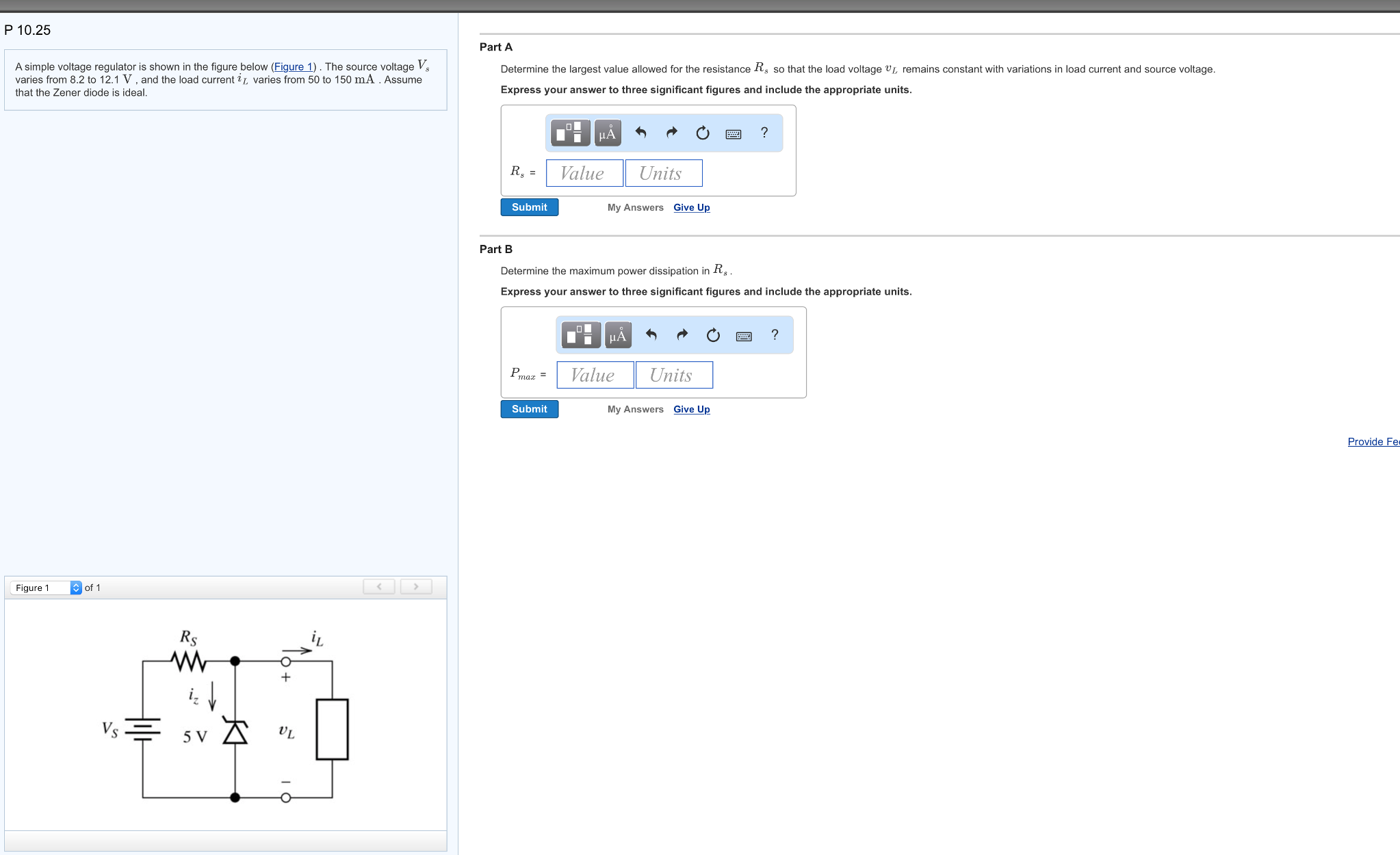 Solved A simple voltage regulator is shown in the figure | Chegg.com