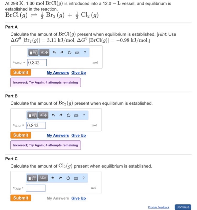 Solved Please help I did this question by ICE table and then | Chegg.com