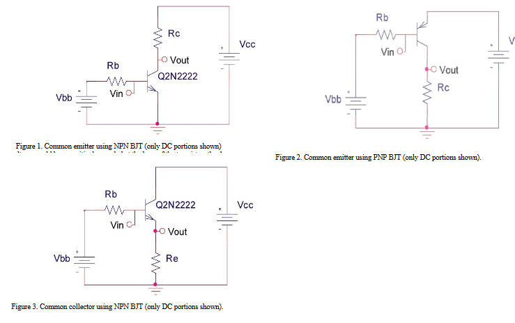 Solved Given Ic = 1.2 mA and |Vce| = 3.7 V where Vcc = 5 V. | Chegg.com