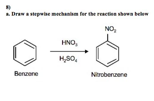 Solved Draw a stepwise mechanism for the reaction shown | Chegg.com