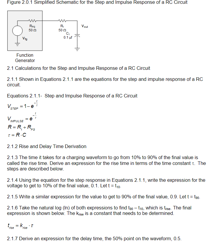 Solved Figure 2.0.1 Simplified Schematic for the Step and | Chegg.com