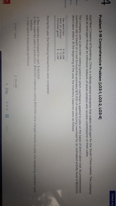 Check my Problem 3-16 Comprehensive Problem [LO3-1, | Chegg.com