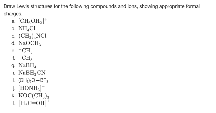 Naoch3 Lewis Structure