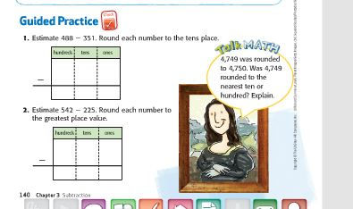 Solved Guided Practice 1. Estimate 488 351, Round each | Chegg.com