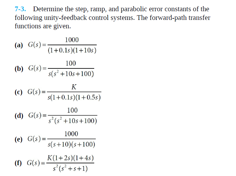 Solved 7 2 Determine The Type Of The Following