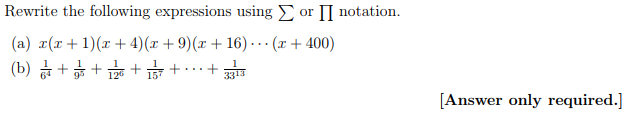 Solved Rewrite the following expressions using or ? notation | Chegg.com