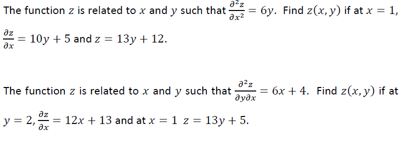 Solved Solve partial differential equations using direct | Chegg.com