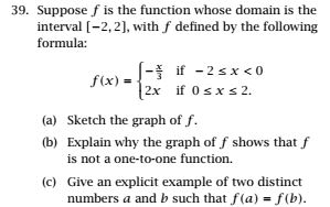 Solved Suppose f is the function whose domain is the | Chegg.com