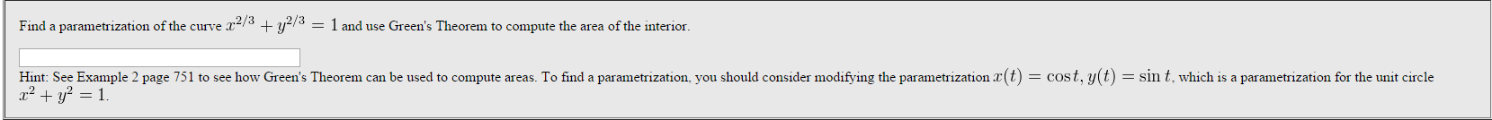 Solved Find a parametrization of the curveand use Green's | Chegg.com