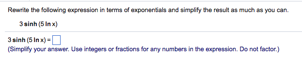 Solved Below is a value of cosh x Use the definitions for | Chegg.com