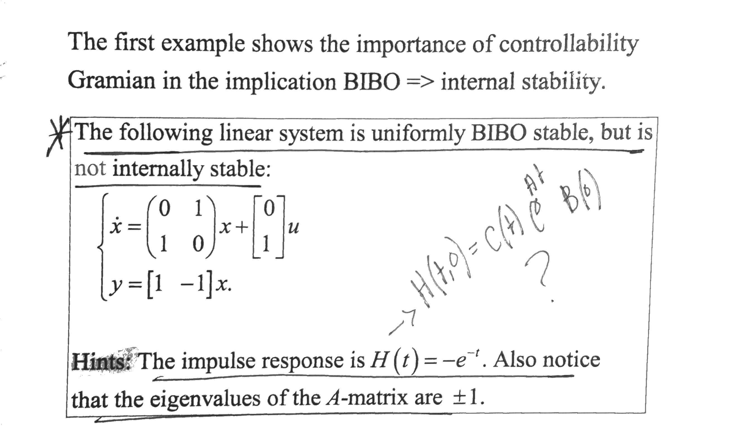 Solved The first example shows the importance of | Chegg.com