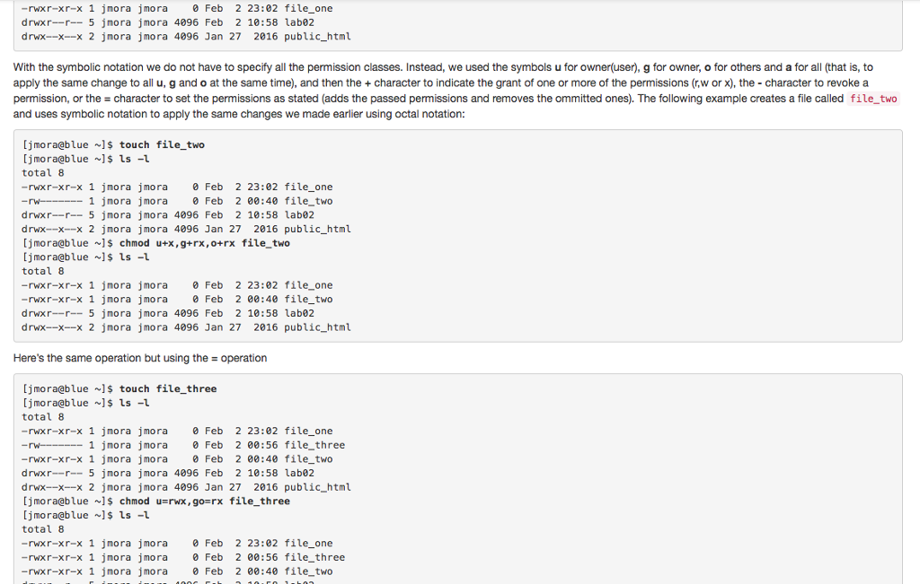 Solved Lab 03 File Permissions In This Lab We Will Learn