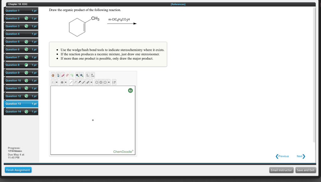Solved Alkoxymercuration Of Alkenes Involves Formation Of An