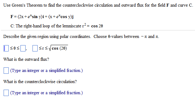 Solved Use Green's Theorem to find the counterclockwise | Chegg.com