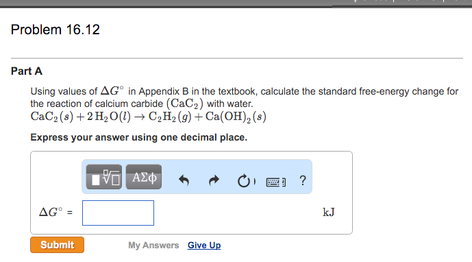 Solved Using values of deltaGdegree in Appendix B in the | Chegg.com
