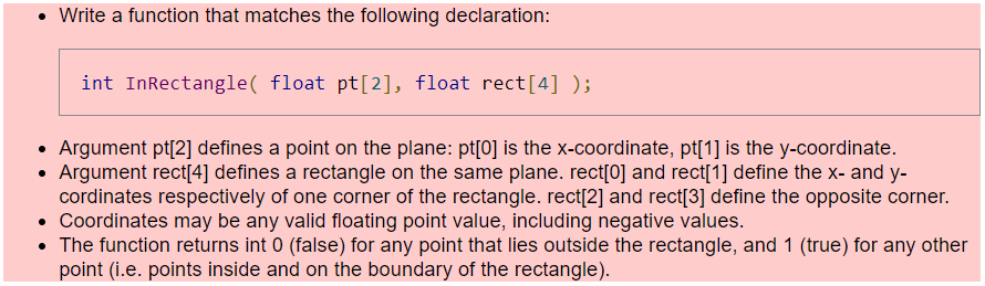 Solved . Write a function that matches the following | Chegg.com