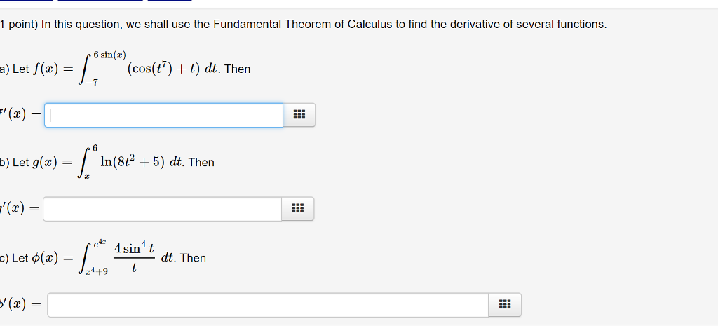Solved In this question, we shall use the Fundamental | Chegg.com
