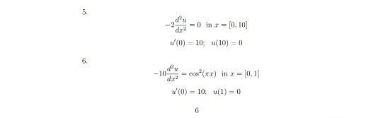 Solved 10 Finite Difference Method Solve the following BVP | Chegg.com