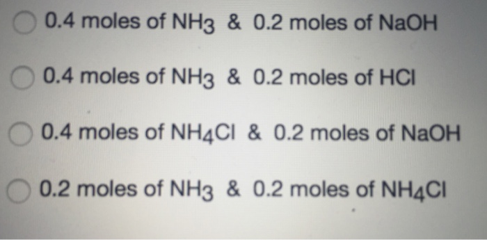 Solved Which of the following combinations would NOT produce | Chegg.com