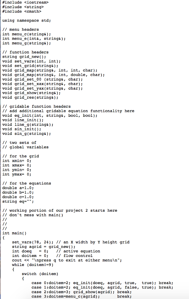 Project Simulated graphing of X,Y coordinates | Chegg.com