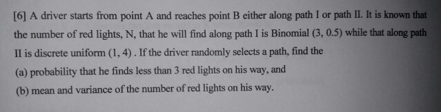 Solved A driver starts from point A and reaches point B | Chegg.com