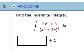 Solved Find the indefinite integral. | Chegg.com