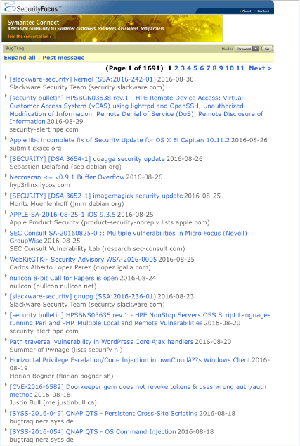 Solved I have monitored the Bugtraq mailing list at | Chegg.com