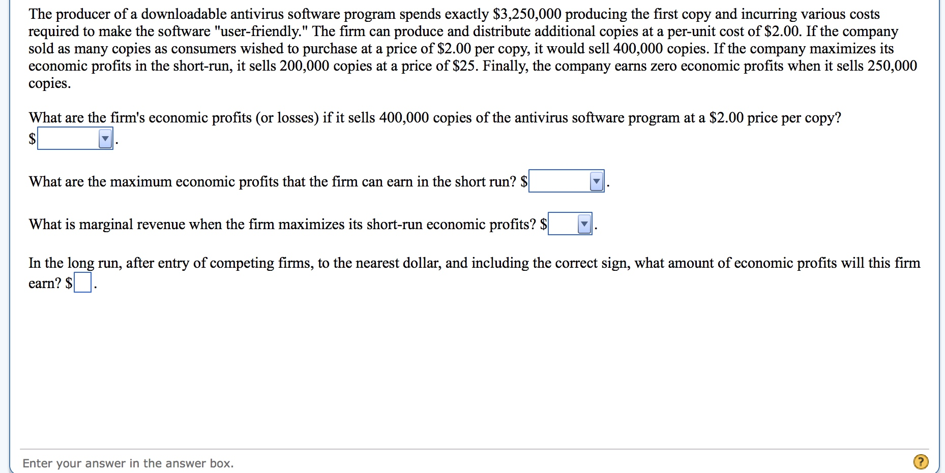 Solved The producer of a downloadable antivirus software | Chegg.com