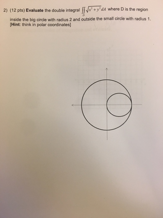 Solved Evaluate the double integral doubleintegral_D | Chegg.com