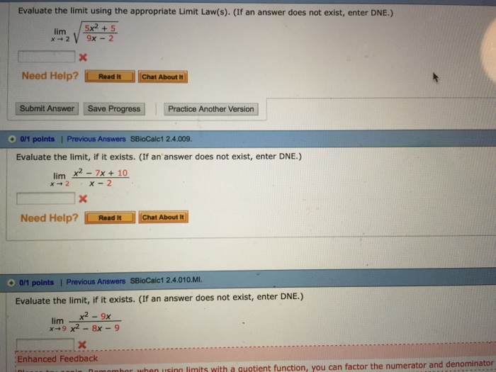 Solved Evaluate The limit using The appropriate limit | Chegg.com Solved Evaluate The limit using The appropriate limit | Chegg.com