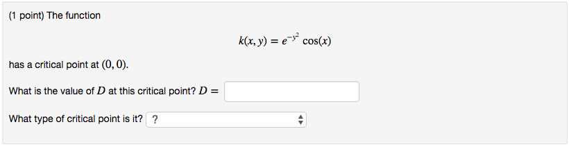 Solved (1 point) Consider the function f(x,y) = 3xy2-5x3y. | Chegg.com