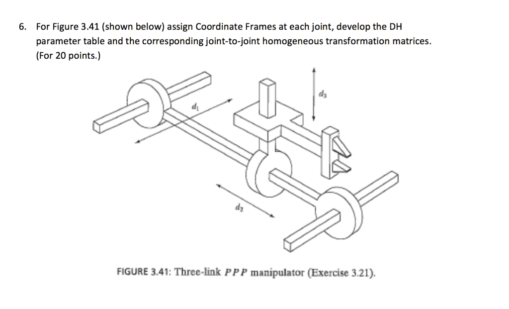Solved For Figure 3.41 (shown below) assign Coordinate | Chegg.com
