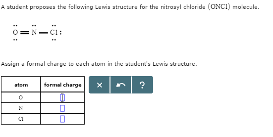Oncl Lewis Structure