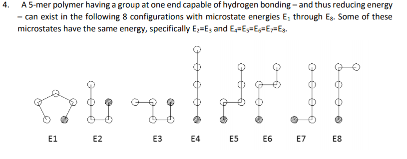 A 5-mer polymer having a group at one end capable of | Chegg.com