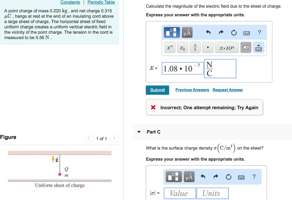 Solved Constants| Periodic Table Calculate the magnitude of | Chegg.com