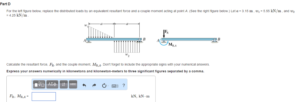 Solved Part D For The Left Figure Below Replace The