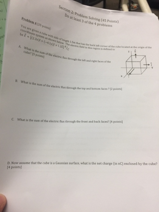 Solved You are given a cube with side of length 1.5 m that | Chegg.com
