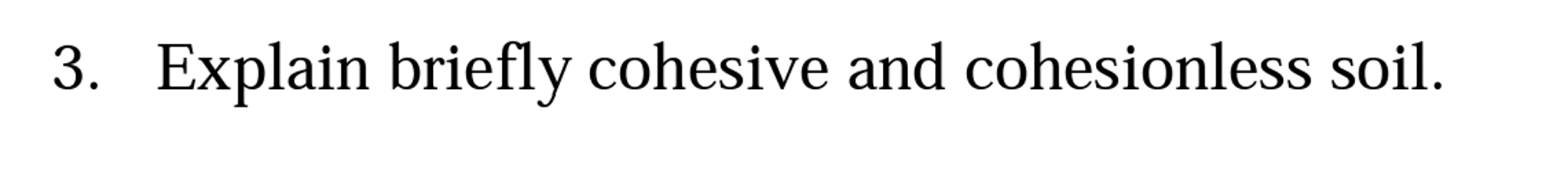 Solved This is a question from a course of soil | Chegg.com