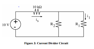 Solved 1. The current division equation (Equation 3 ) does | Chegg.com