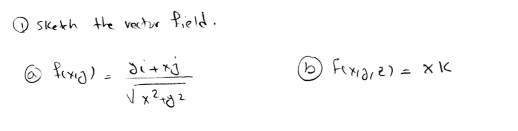 Solved Sketch the vector field. f(x, y) = y i + x | Chegg.com